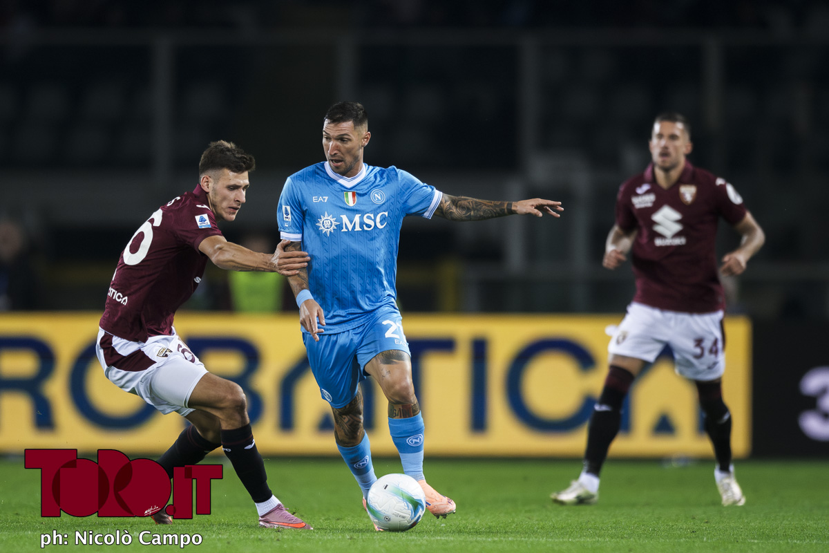 La statistiche di Napoli-Torino: i campani tirano il doppio - Toro.it